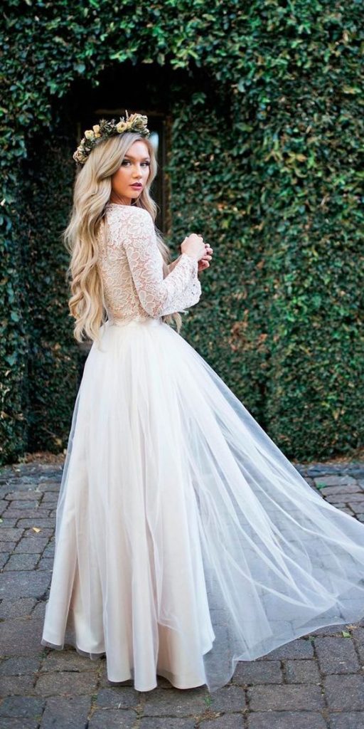43 Simple Rustic Wedding Dresses - Mrs to Be