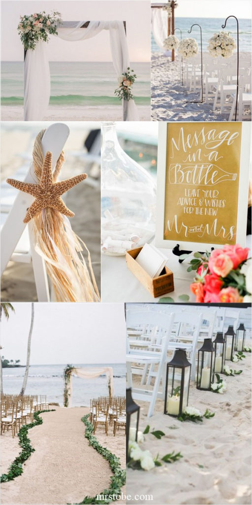 28 Awesome Beach Wedding Decorations That Wow - Mrs to Be